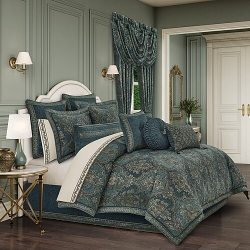 Click here for Queen Street Nadine 4-pc. Embellished Comforter Se... prices