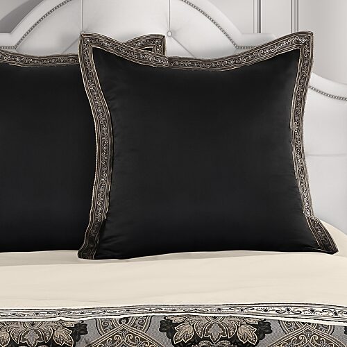 Click here for Five Queens Court Harriman Solid Sham  European -... prices