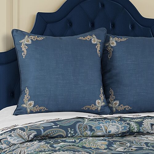 Click here for Five Queens Court Marietta Reversible Euro Sham  O... prices
