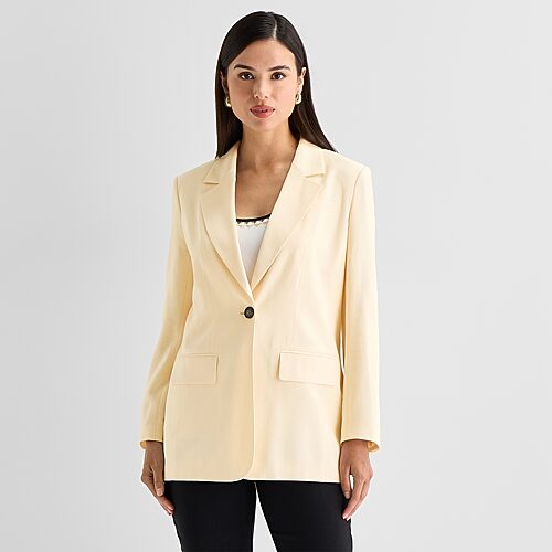 Click here for Worthington Womens Classic Fit Blazer  Large  Beig... prices