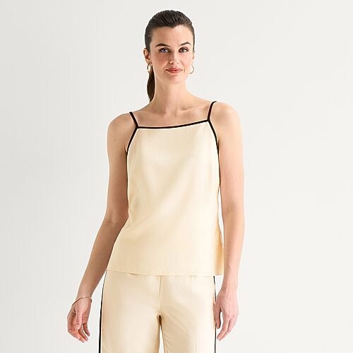 Click here for Worthington Womens Square Neck Sleeveless Tank Top... prices
