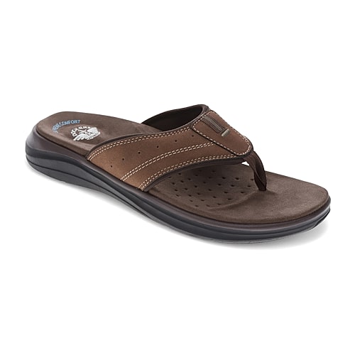 Click here for Dockers Mens Banks Flip-Flops  10 Medium  Brown prices