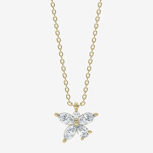 Click here for Flower (Si2/G) Womens 3/4 CT. T.W. Lab Grown White... prices