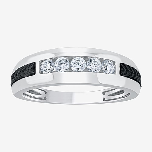 Click here for (G / Si2) Mens 1/2 CT. T.W. Lab Grown White Diamon... prices