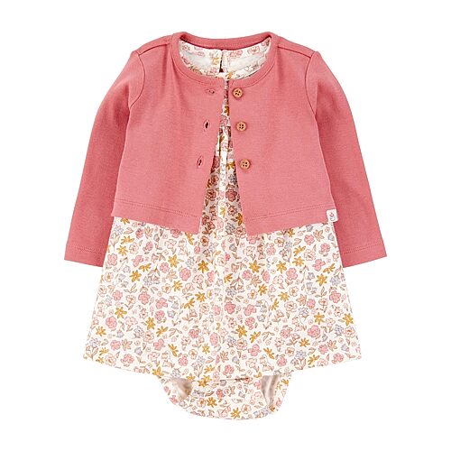 Click here for Baby Girl (NB-12M) Carters(R) Floral Bodysuit Dres... prices