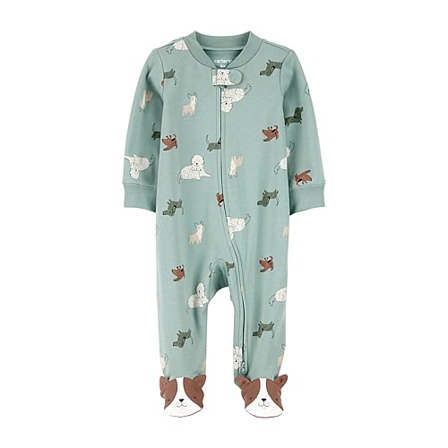 Click here for Baby Boy (NB-9M) Carters(R) Dog iLock Foot Art Sle... prices