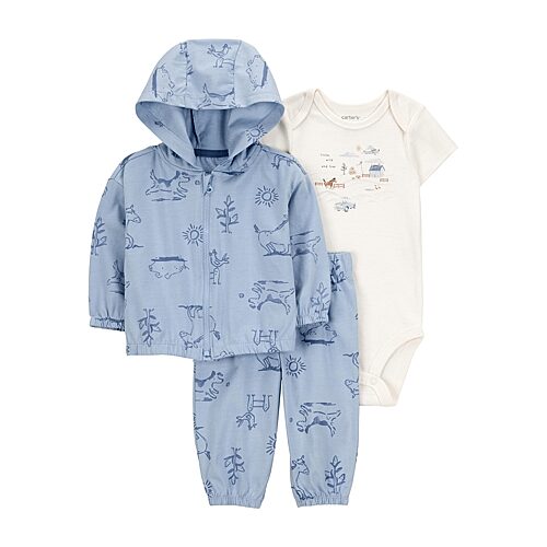 Click here for Baby Boy (NB-12M) Carters(R) 3pc. Farm Animals Car... prices