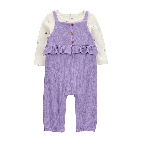 Click here for Carters Baby Girls 2-pc. Jumpsuit Set  12 Months... prices