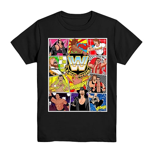 Click here for Boys (8-20) WWE(R) Legends Short Sleeve Tee - Blac... prices