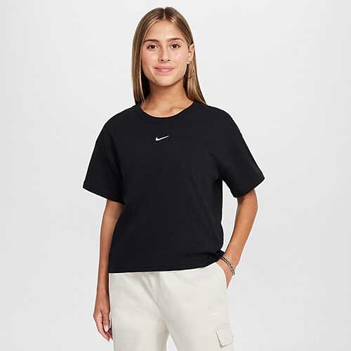 Click here for Nike Big Girls Sportswear Essential Cotton Swoosh... prices