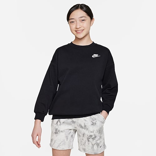 Click here for Nike Big Girls 7-16 Sportswear Club Fleece Oversiz... prices