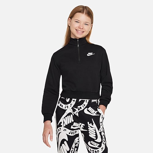 Click here for Nike Club Big Kid Girls Mock Neck Long Sleeve Flee... prices