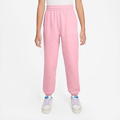 Click here for Nike Club Big Kid Girls Cuffed Loose Fit Fleece Jo... prices