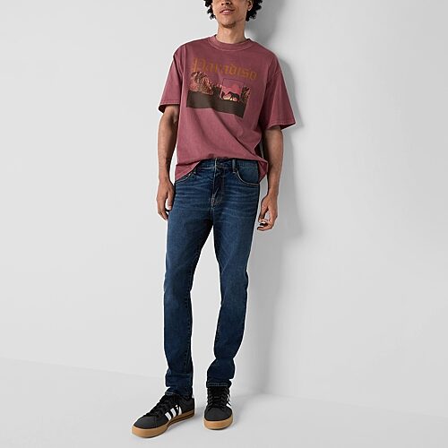 Click here for Arizona Mens Original Skinny Fit Jean  38 32  Blue prices