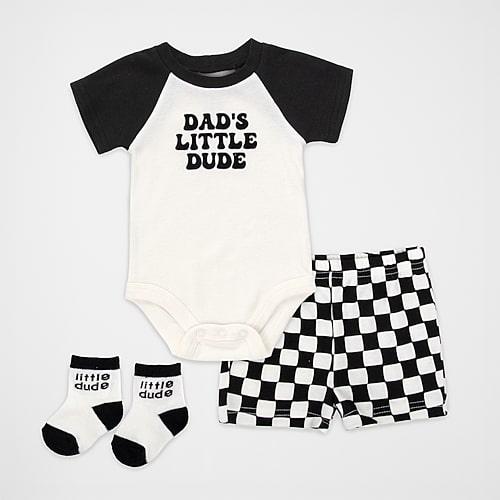 Click here for Baby Essentials Baby Boys 3-pc. Short Set  9 Month... prices