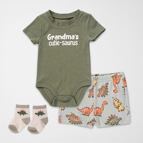 Click here for Baby Essentials Baby Boys 3-pc. Short Set  3 Month... prices