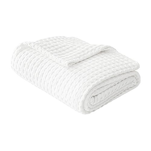 Click here for Awesome Home Bamboo Cotton Throw  One Size  White prices