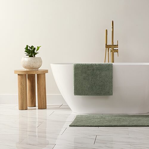 Click here for ienjoy Home Reversible Cotton Bath Mat  34 x 21 -... prices