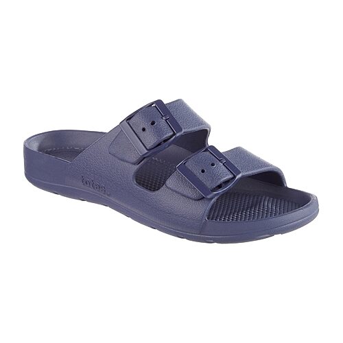 Click here for Totes Womens Totes Slide Sandals  6  Blue prices
