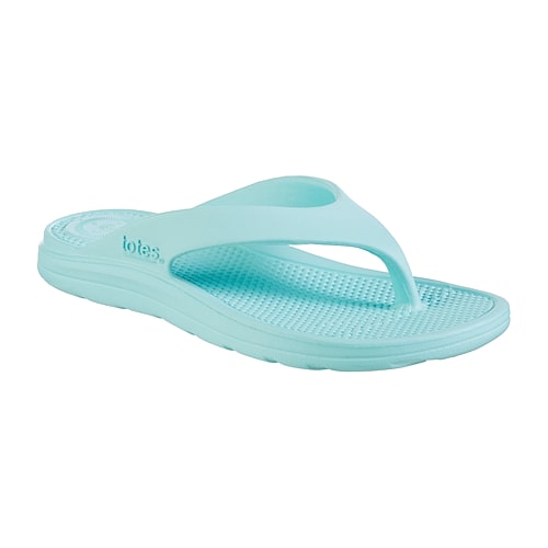 Click here for Totes Womens Totes Flip-Flops  8  Blue prices