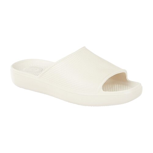 Click here for Totes Womens Totes Slide Sandals  10  White prices
