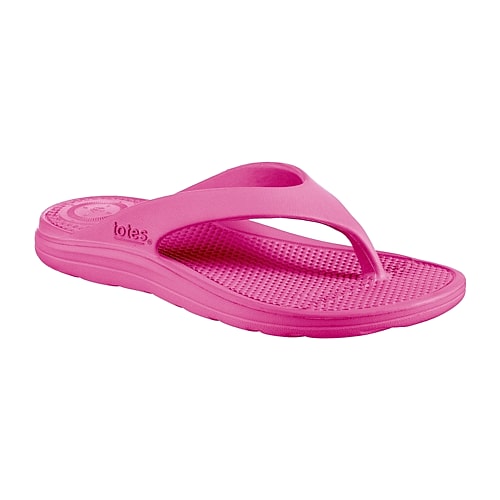 Click here for Totes Womens Totes Flip-Flops  10  Pink prices