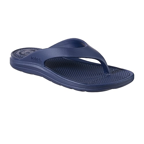 Click here for Totes Womens Totes Flip-Flops  9  Blue prices