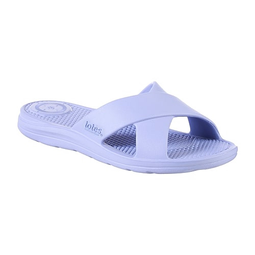 Click here for Totes Womens Slide Sandals  7  Purple prices