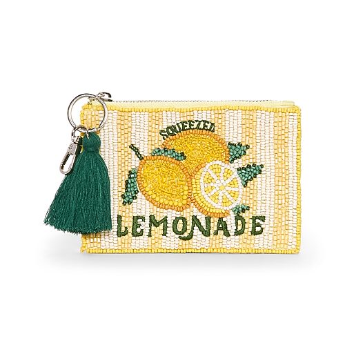 Click here for SOL and MER Beaded Lemonade Coin Purse Womens Wall... prices