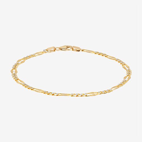Click here for Made in Italy Womens 14K Two Tone Gold 7.5 Inch So... prices