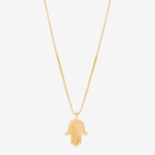 Click here for Gold Addiction Womens 10K Gold Hamsa 18 Inch Penda... prices