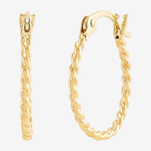 Click here for Womens 10K Gold 2 Pair Earring Set  One Size  Yell... prices