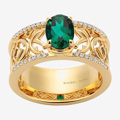 Click here for Harry Potter (F/Si2) Womens 1/6 CT. T.W. Lab Grown... prices