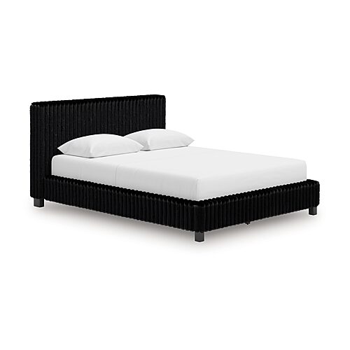 Click here for Signature Design by Ashley Birch Upholstered Bed... prices
