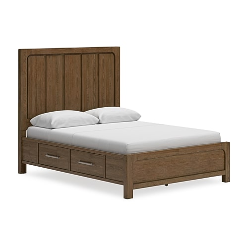 Click here for Signature Design by Ashley Cortez Panel Bed with 4... prices