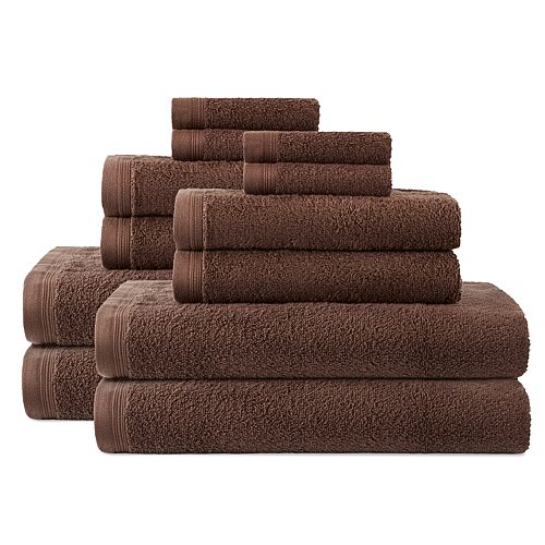 Click here for Home Expressions 12-pc. Solid Bath Towel Set  One... prices