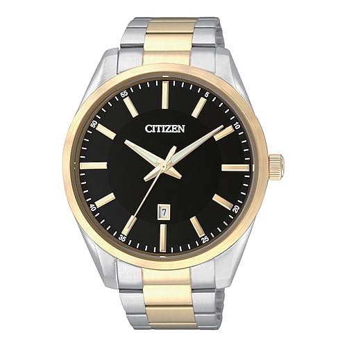 Click here for Citizen Mens Two-Tone Stainless Steel Watch BI1034... prices