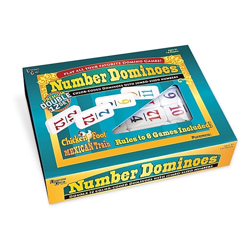 Click here for Puremco Number Dominoes - Premium Double 12 Set Do... prices