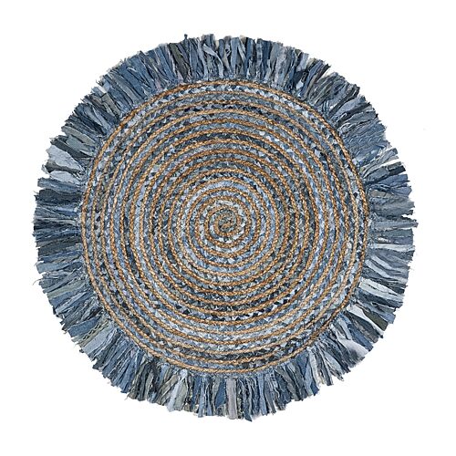Click here for Safavieh Caryn Bordered Round Rug  One Size  Blue prices