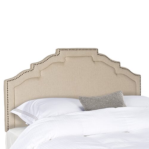 Click here for Alexia Woven Upholstered Headboard  One Size  Beig... prices