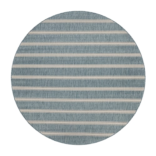 Click here for Samantha Destiny Beach Striped 76X76 Indoor Outdoo... prices