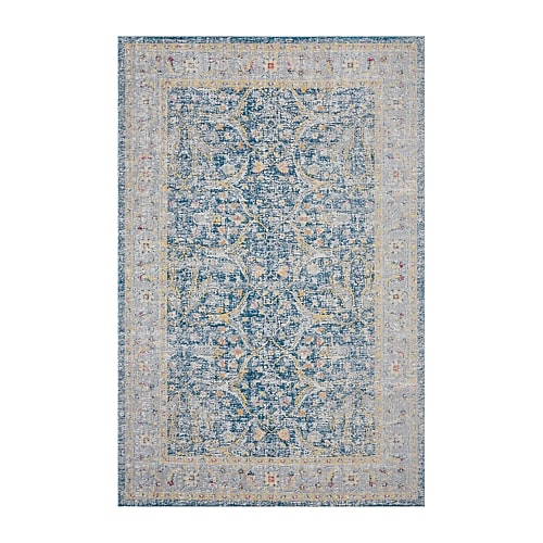 Click here for Anica Bordered Floral Filigree Indoor Outdoor Rect... prices