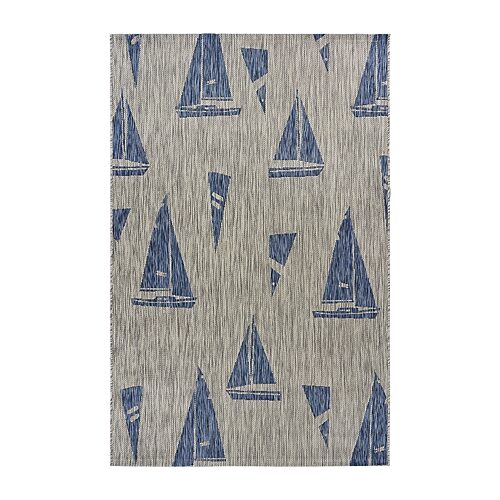 Click here for Catherine Nautical Sailboats Indoor Outdoor Rectan... prices