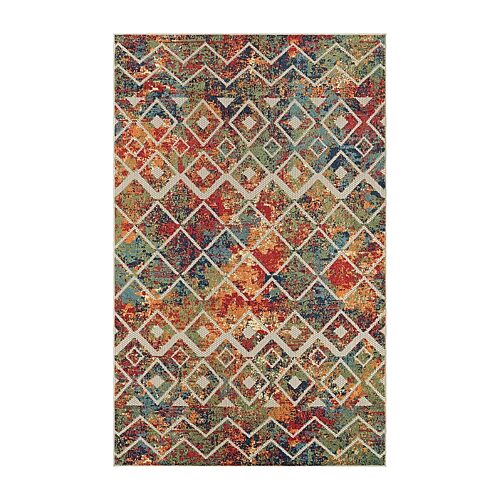 Click here for Corazon Multicolor Eclectic Indoor Outdoor Rectang... prices