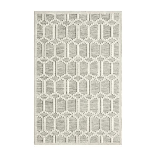 Click here for Lr Home Vance-107 79 x 99 Outdoor Area Rug - Gray... prices