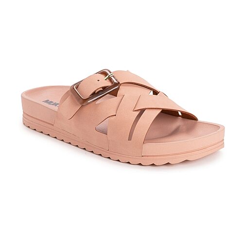 Click here for Muk Luks Womens Grand Shayna Sandal - Pink prices