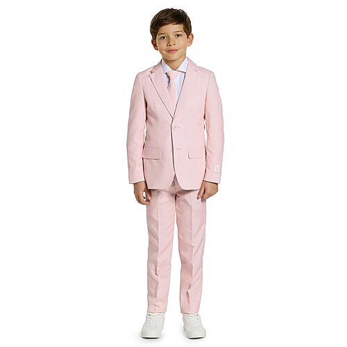 Click here for OppoSuits Little Boys 3-Piece Solid Suit Set - Pin... prices