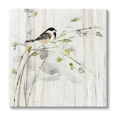 Click here for Stupell Industries Bird Perched Birch Pattern Canv... prices