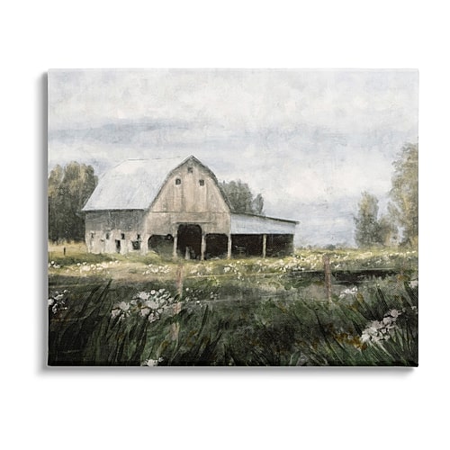 Click here for Stupell Industries Country Farmhouse Barn Meadow C... prices