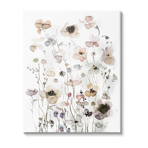 Click here for Stupell Industries Soft Cottage Florals Canvas Art... prices